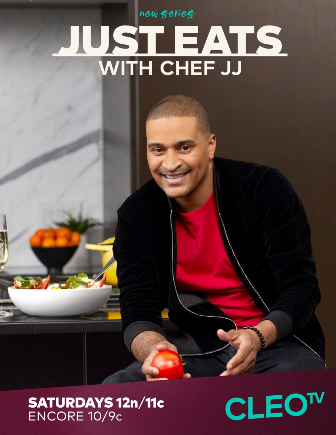 JUST EATS WITH CHEF JJ Airs on Saturday, January 26 at 12 P.M. ET/11C ...