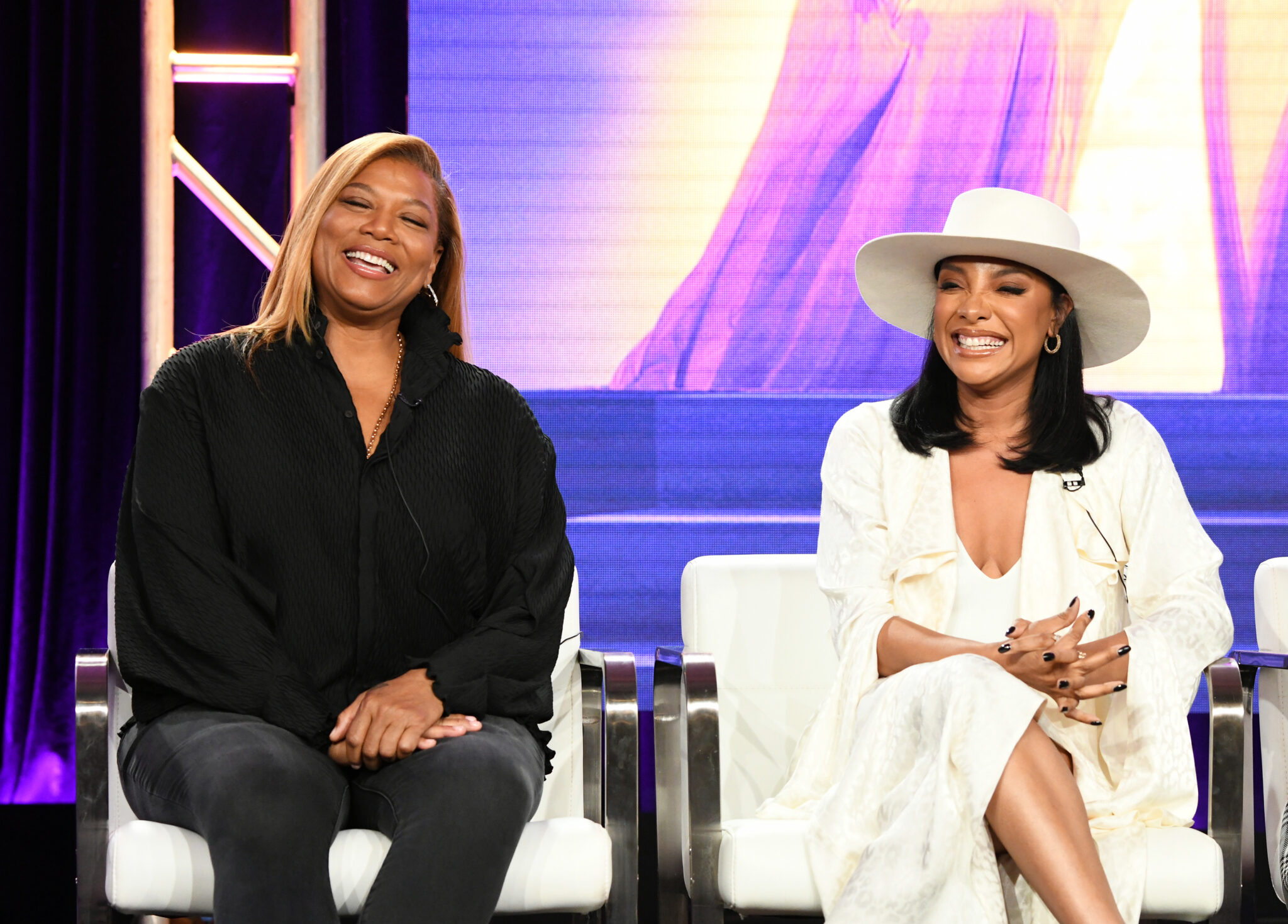 Queen Latifah, Kierra Sheard, Raven Goodwin at TCA for The Clark ...