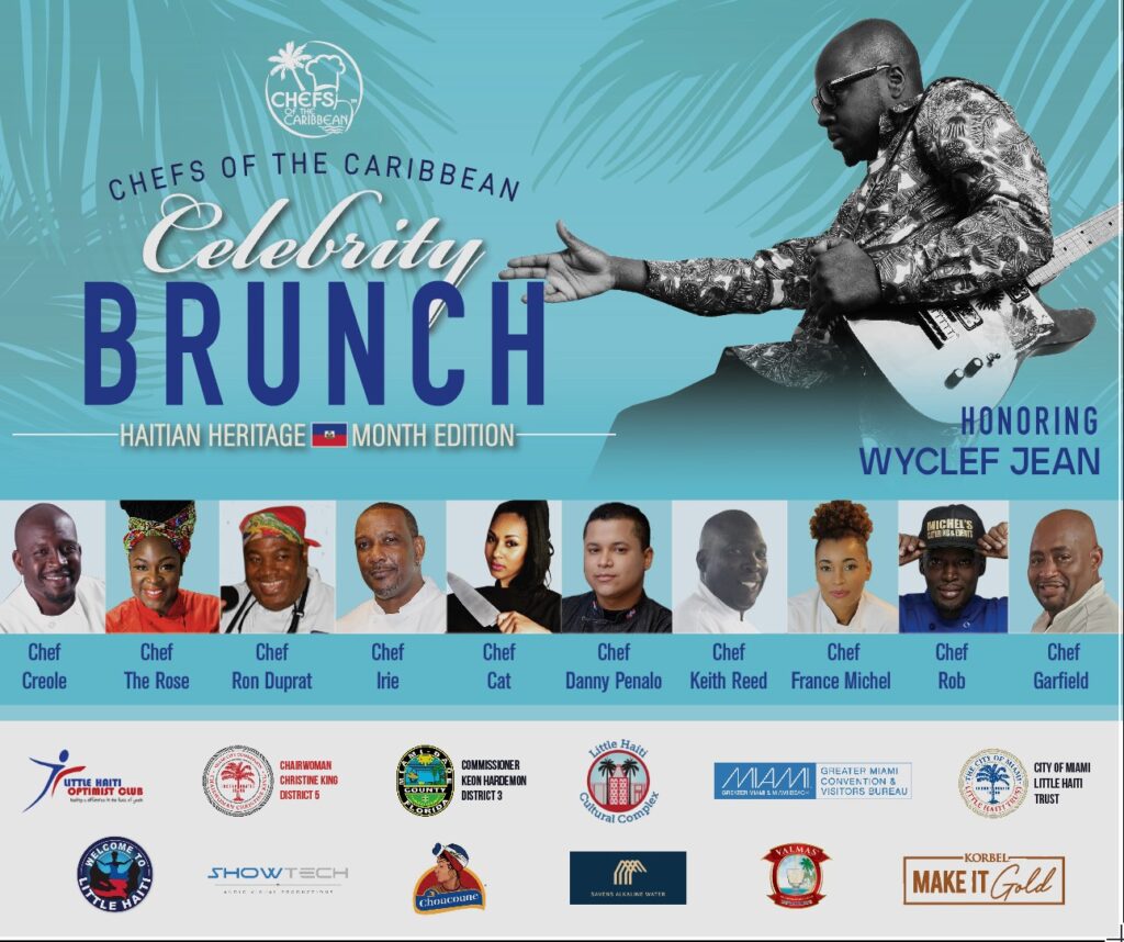 Wyclef Jean Honored at the Chefs of the Caribbean Celebrity Brunch ...